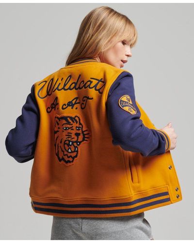 Orange Superdry Jackets for Women | Lyst