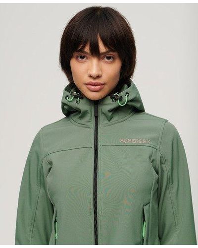 Green Superdry Jackets for Women | Lyst