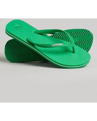 Sage Green Sandals and flip-flops for Women | Lyst