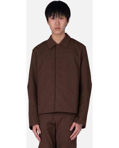 Brown Post Archive Faction PAF Jackets for Men | Lyst
