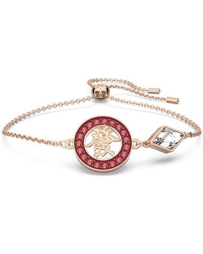 Red Swarovski Bracelets for Women | Lyst
