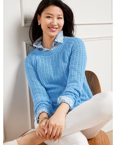Blue Talbots Sweaters and knitwear for Women | Lyst