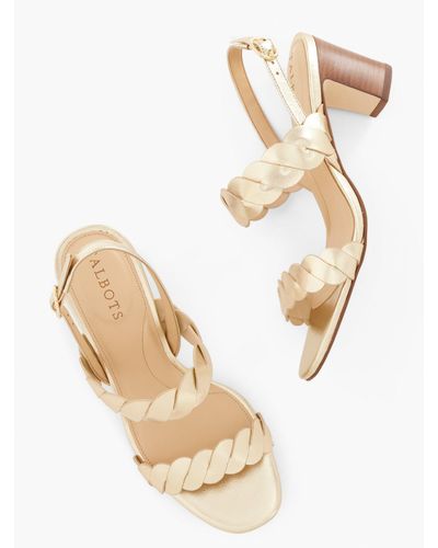 Natural Talbots Heels for Women | Lyst