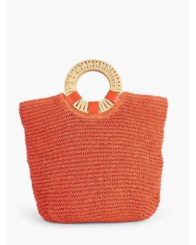 Talbots Beach bag tote and straw bags for Women | Lyst