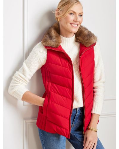 Red Talbots Jackets for Women | Lyst
