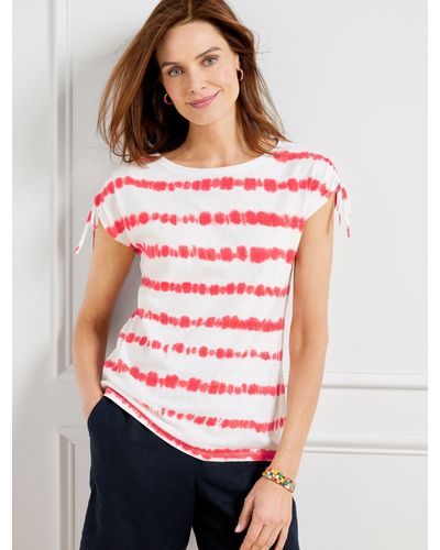 Red Talbots Tops for Women | Lyst
