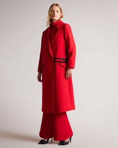 Red Ted Baker Coats for Women | Lyst
