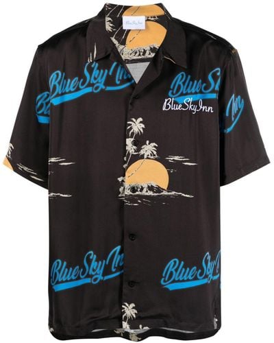 Black BLUE SKY INN Shirts for Men | Lyst