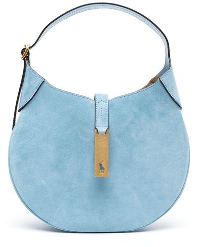 Blue Polo Ralph Lauren Shoulder bags for Women | Lyst