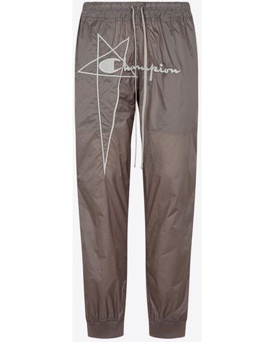 Gray Rick Owens X Champion Activewear for Men | Lyst