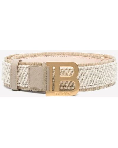 Natural Balmain Belts for Women | Lyst