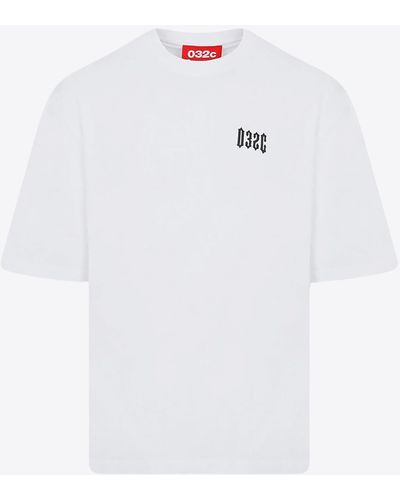 White 032c T-shirts for Men | Lyst