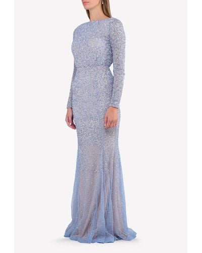 Blue Rachel Gilbert Dresses for Women | Lyst