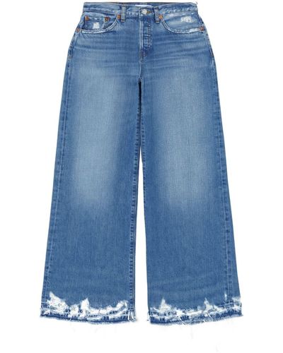Blue RE/DONE Jeans for Women | Lyst