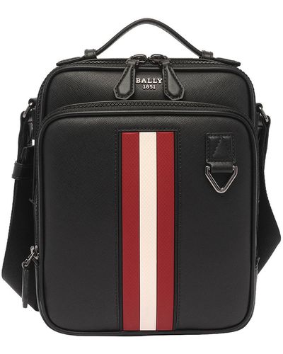 Black Bally Messenger bags for Men | Lyst