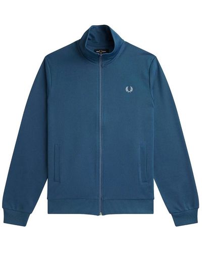 Blue Fred Perry Jackets for Men | Lyst