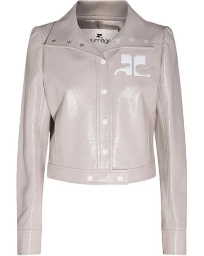Gray Courreges Jackets for Women | Lyst