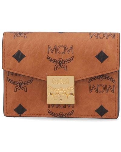 Brown MCM Wallets and cardholders for Women | Lyst