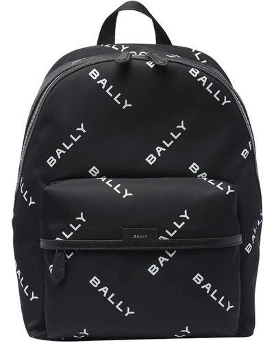 Black Bally Backpacks for Men | Lyst