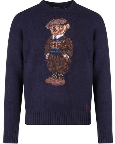 Polo Ralph Lauren Polo Bear Sweaters for Men - Up to 60% off | Lyst