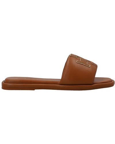 Tory Burch Double T Sport Slide Shoes for Women - Up to 30% off | Lyst