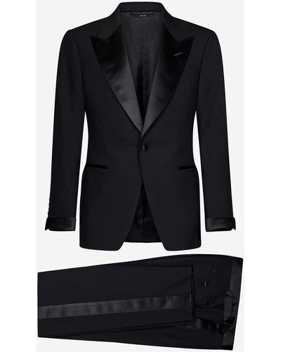 Black Tom Ford Suits for Men | Lyst