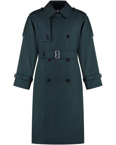 Blue Trench coats for Men | Lyst