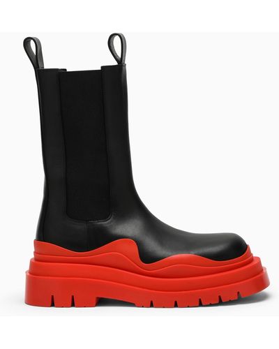 Red Bottega Veneta Boots for Women | Lyst