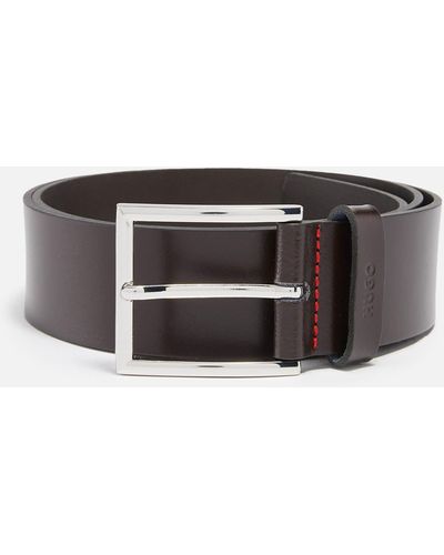 Brown HUGO Belts for Men | Lyst