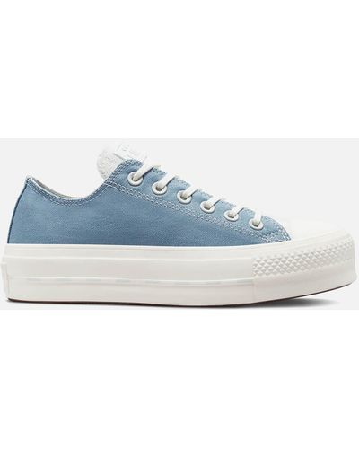 Blue Converse Sneakers for Women | Lyst