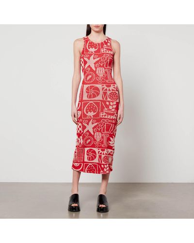 Red Damson Madder Dresses for Women | Lyst