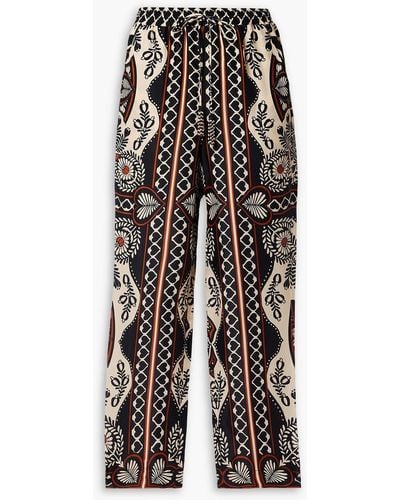 Black FARM Rio Pants for Women | Lyst