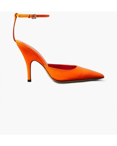 Orange Pump shoes for Women | Lyst