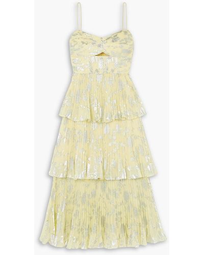 Yellow Self-Portrait Clothing for Women | Lyst
