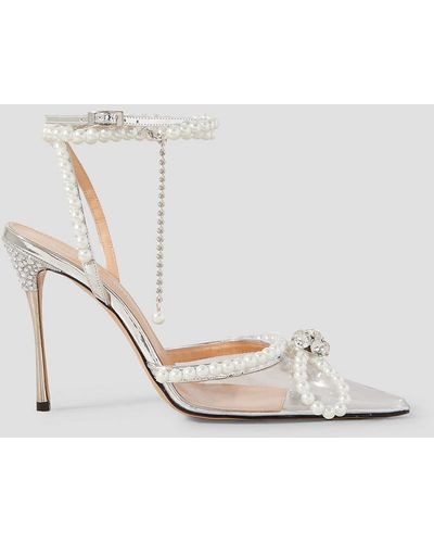 Pearl White Pump shoes for Women | Lyst