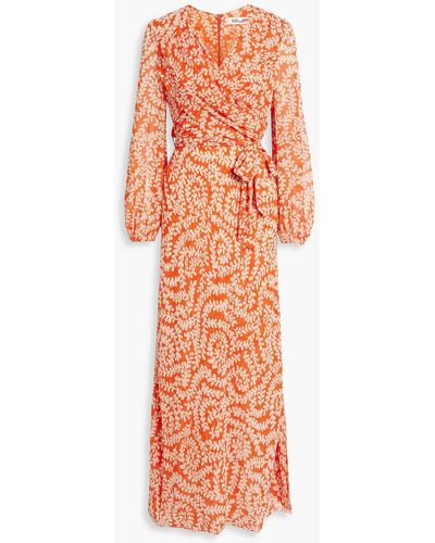 Orange Diane von Furstenberg Dresses for Women | Lyst