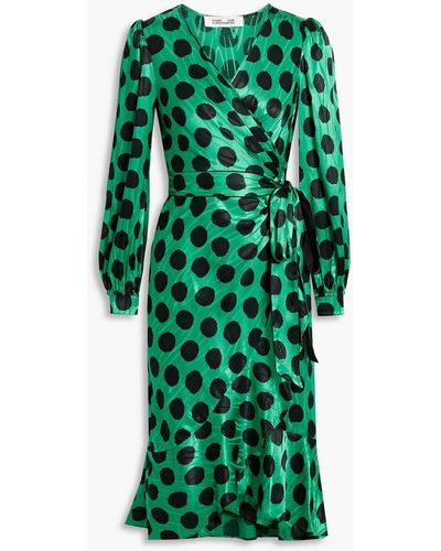 Green Satin Polka Dot Dresses for Women - Up to 70% off | Lyst Green Satin Polka Dot Dresses for Women - Up to 70% off | Lyst