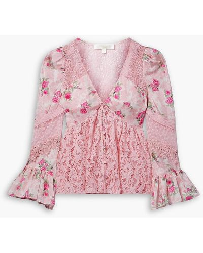 Pink LoveShackFancy Tops for Women | Lyst