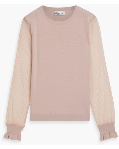 Pink RED Valentino Sweaters and knitwear for Women | Lyst