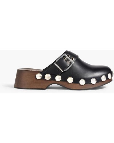 Leather Clogs for Women | Lyst