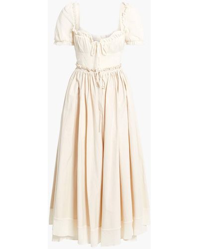 Natural Rosie Assoulin Dresses for Women | Lyst