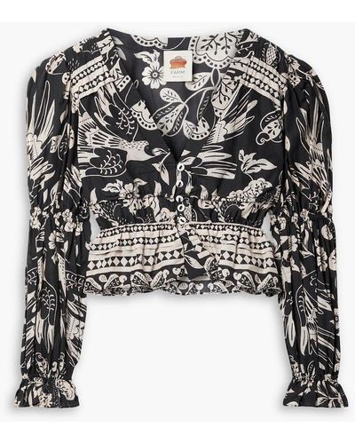 Black FARM Rio Tops for Women | Lyst