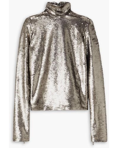 Metallic Turtlenecks for Women | Lyst