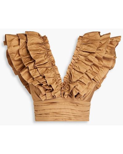 Brown Aje. Tops for Women | Lyst