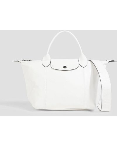 White Longchamp Tote bags for Women | Lyst