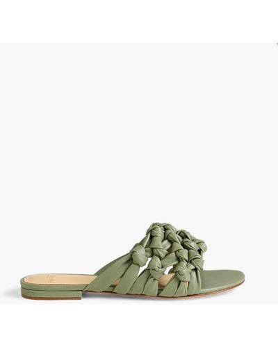 Green Alexandre Birman Flats and flat shoes for Women | Lyst