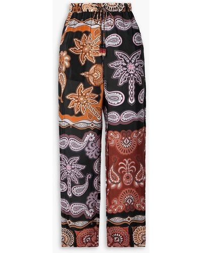 Black FARM Rio Pants for Women | Lyst