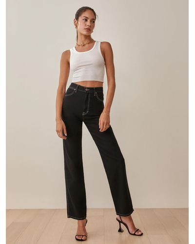 Black Reformation Jeans for Women | Lyst
