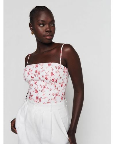 Red Reformation Tops for Women | Lyst