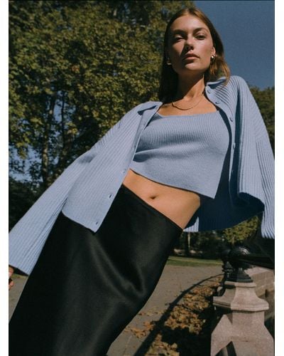 Blue Reformation Knitwear for Women | Lyst